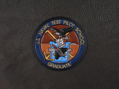 US NAVAL TEST PILOT GRAD USNTPS Blue Banner - Gypsy Patch shop