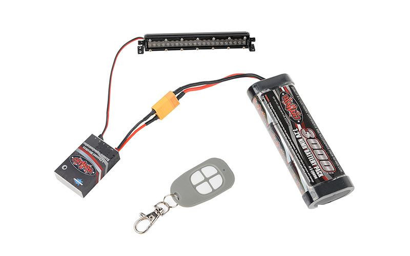 RC4WD 4 Channel Wireless Remote Light Bar Controller TURN On/Off Z ...