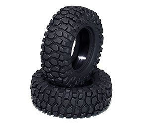 Rock Crusher Micro Crawler Tires 18th Scale 1.0" D90 Gelande RC4WD Z ...