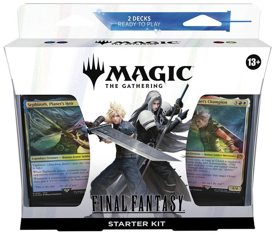 Magic: The Gathering - FINAL FANTASY Starter Kit (Cloud vs Sephiroth 60 ...
