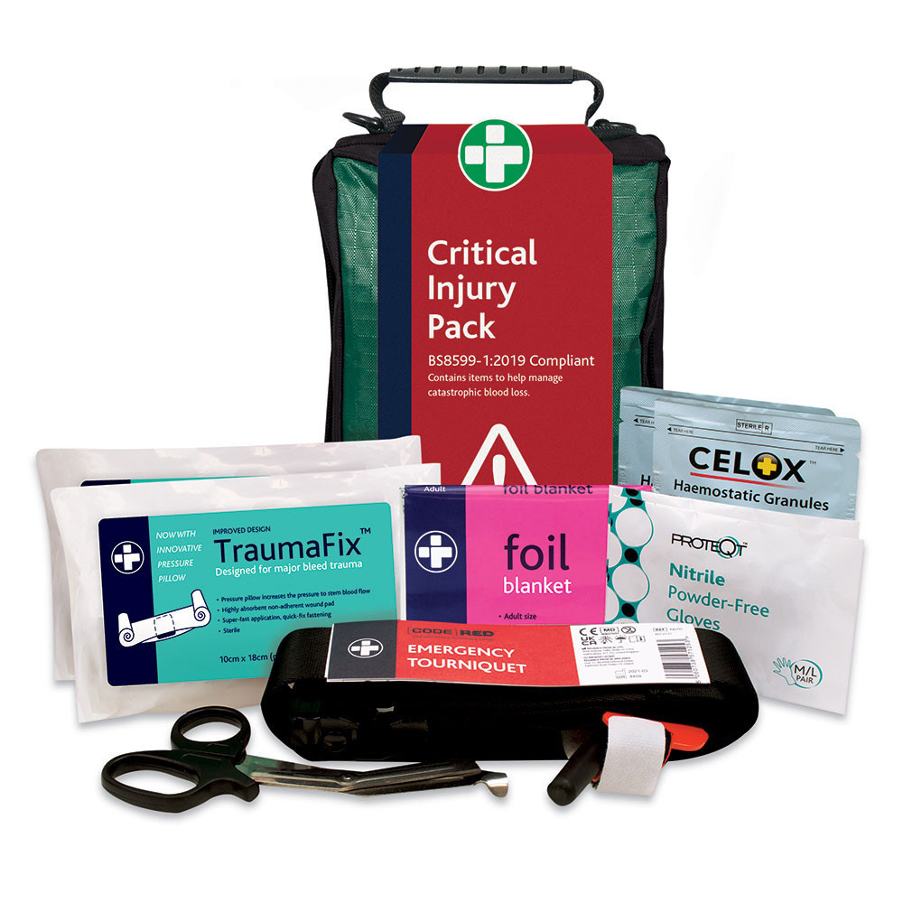 BS8599-1:2019 Critical Injury First Aid Pack
