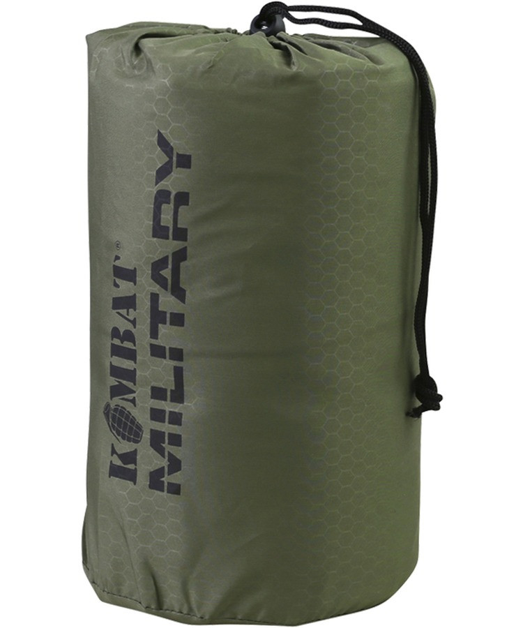 Inflatable Roll Mat - Olive Green, Lightweight and Durable