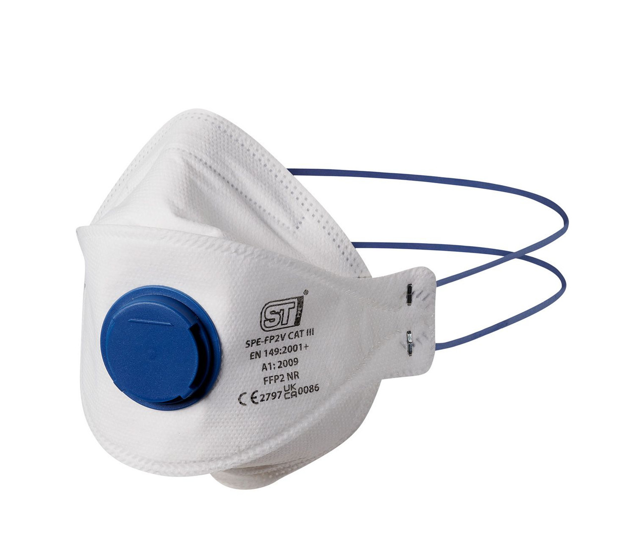 FFP2 Valved Tri-Folded Mask - Comfortable and Protective