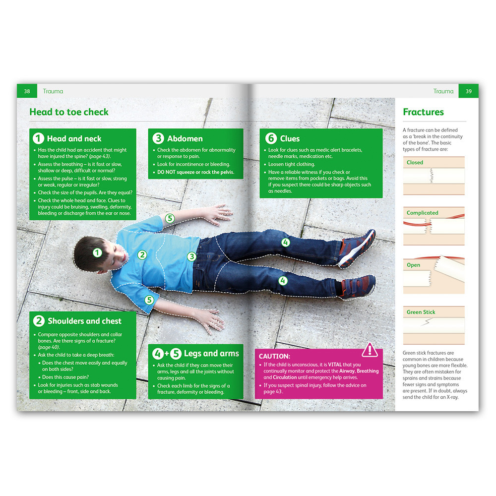 Paediatric First Aid Made Easy Book - A5 Guide