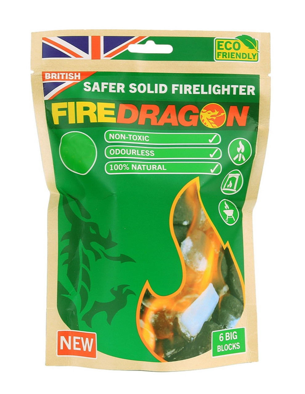 FireDragon - Solid Fuel Blocks - 6 Tablets