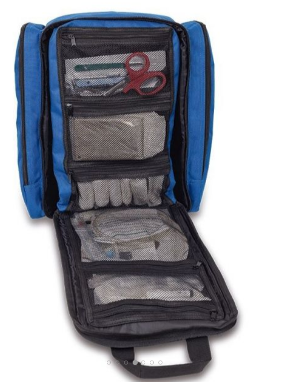 Elite Rescue Emergency Backpack - Royal Blue - Jax First Aid