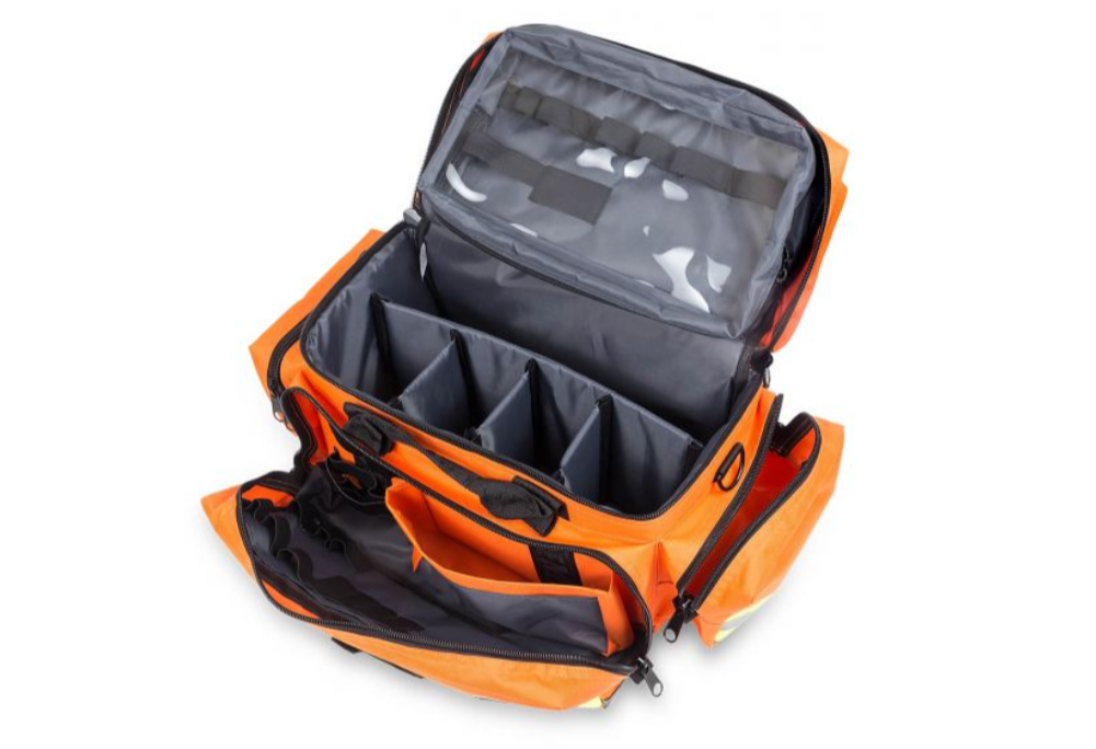Elite Large Capacity Emergency Bag - Orange - Jax First Aid