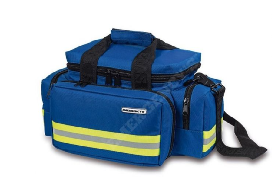 Elite Large Capacity Emergency Bag Polyester - Royal Blue - Jax First Aid