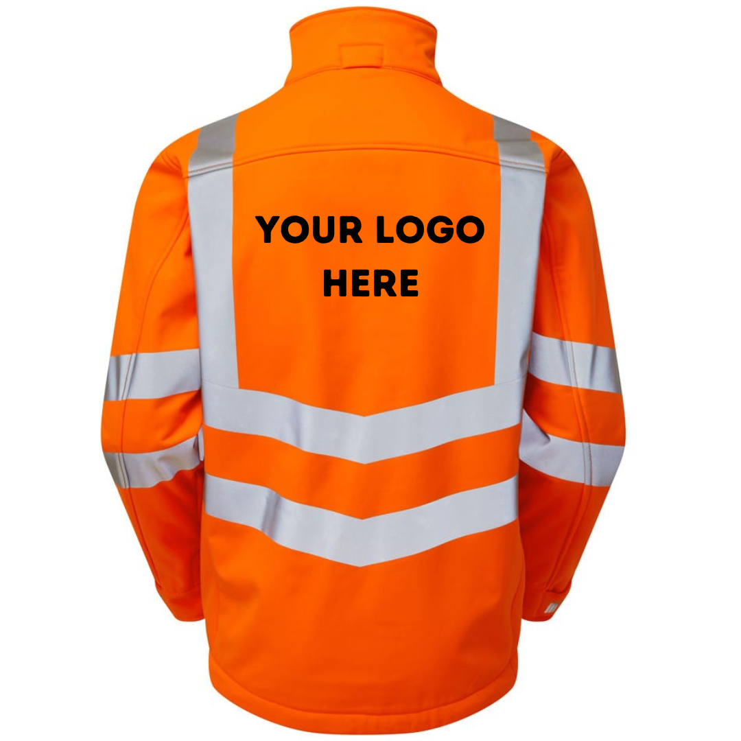 Hi Vis Softshell Jacket in Orange or Yellow - Jax First Aid