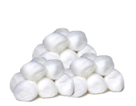 Cotton Wool Balls - 100% Natural, Various Sizes
