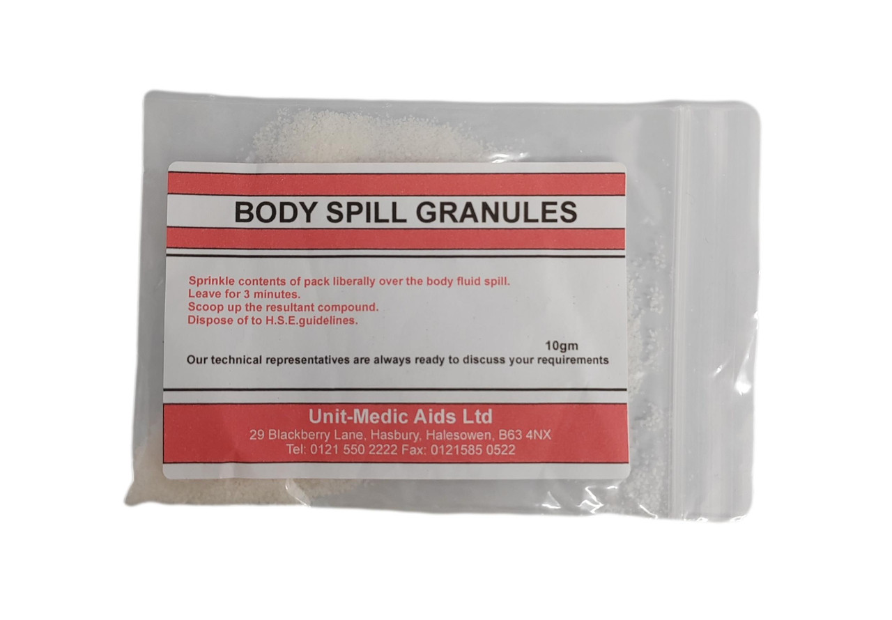 Body Spill Granules 10g Bag - Maximum Absorption