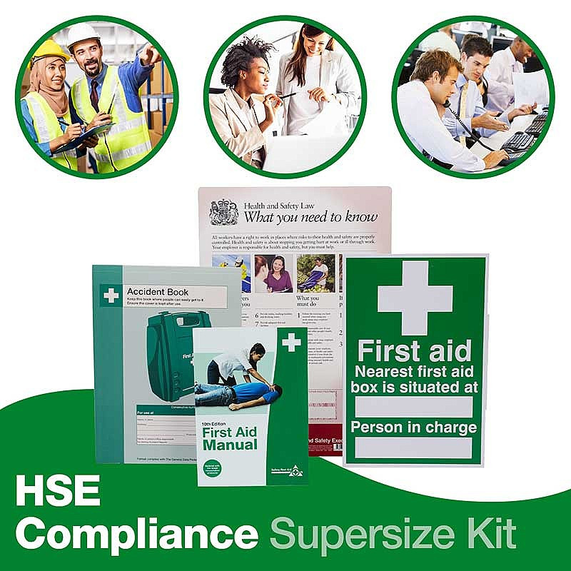 HSE Compliant Supersize Pack - Jax First Aid