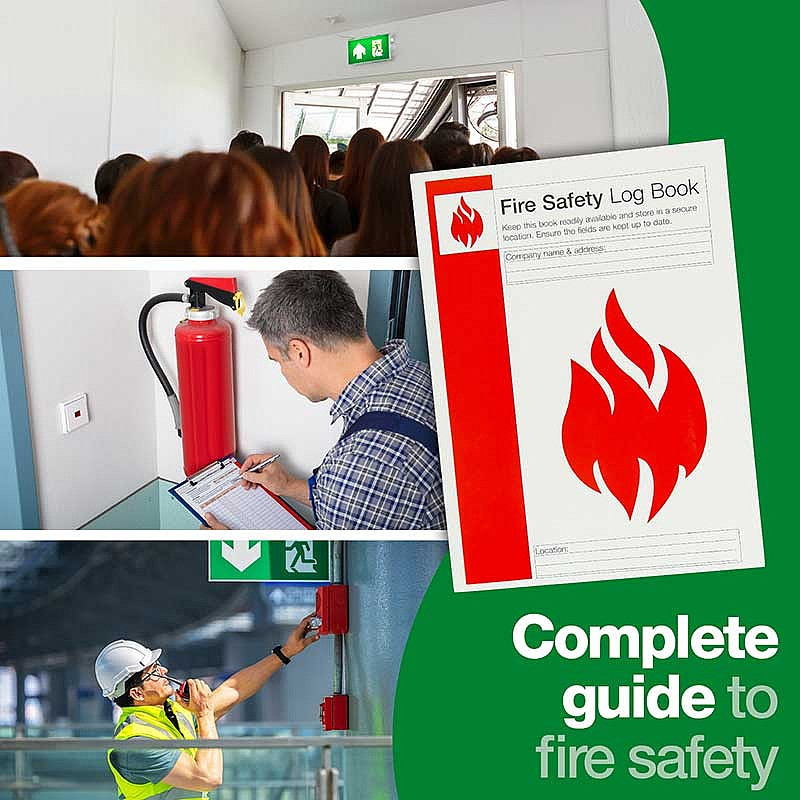 Fire Safety Log Book - Comprehensive Fire Record