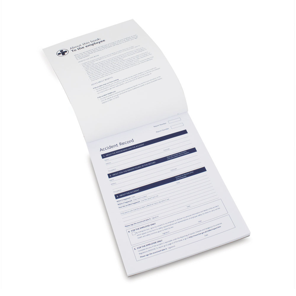 Accident Books - Jax First Aid