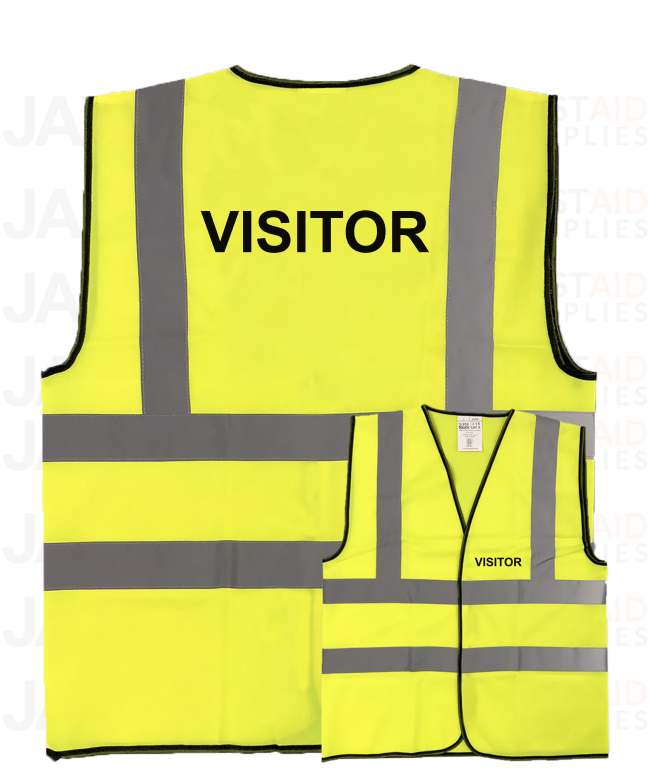 Visitor Hi-Vis Vest - Pre-Printed - EN471 Class 2