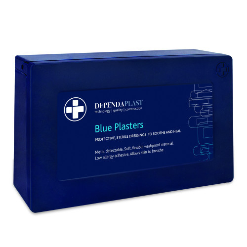 Dependaplast Blue Plasters (120) - Hygienic and Visible