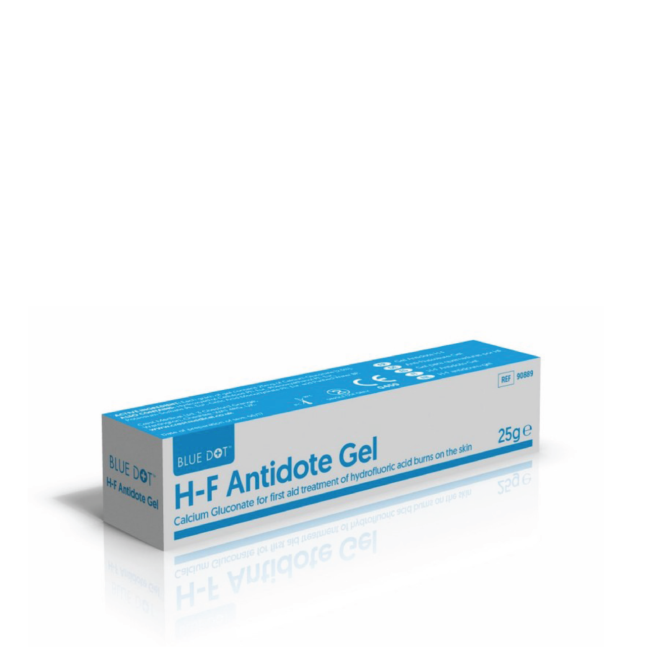 HF Antidote Gel (Hydrofluoric Acid) - Calcium Gluconate, 12-Pack