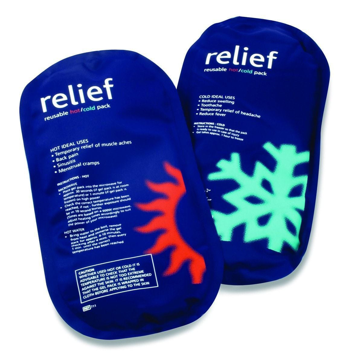 Relief Hot/Cold Pack - Flexible Therapy for Pain Relief
