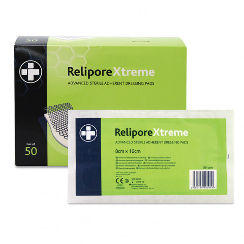 Relipore Xtreme Adhesive Dressing Pads - Secure Wound Care