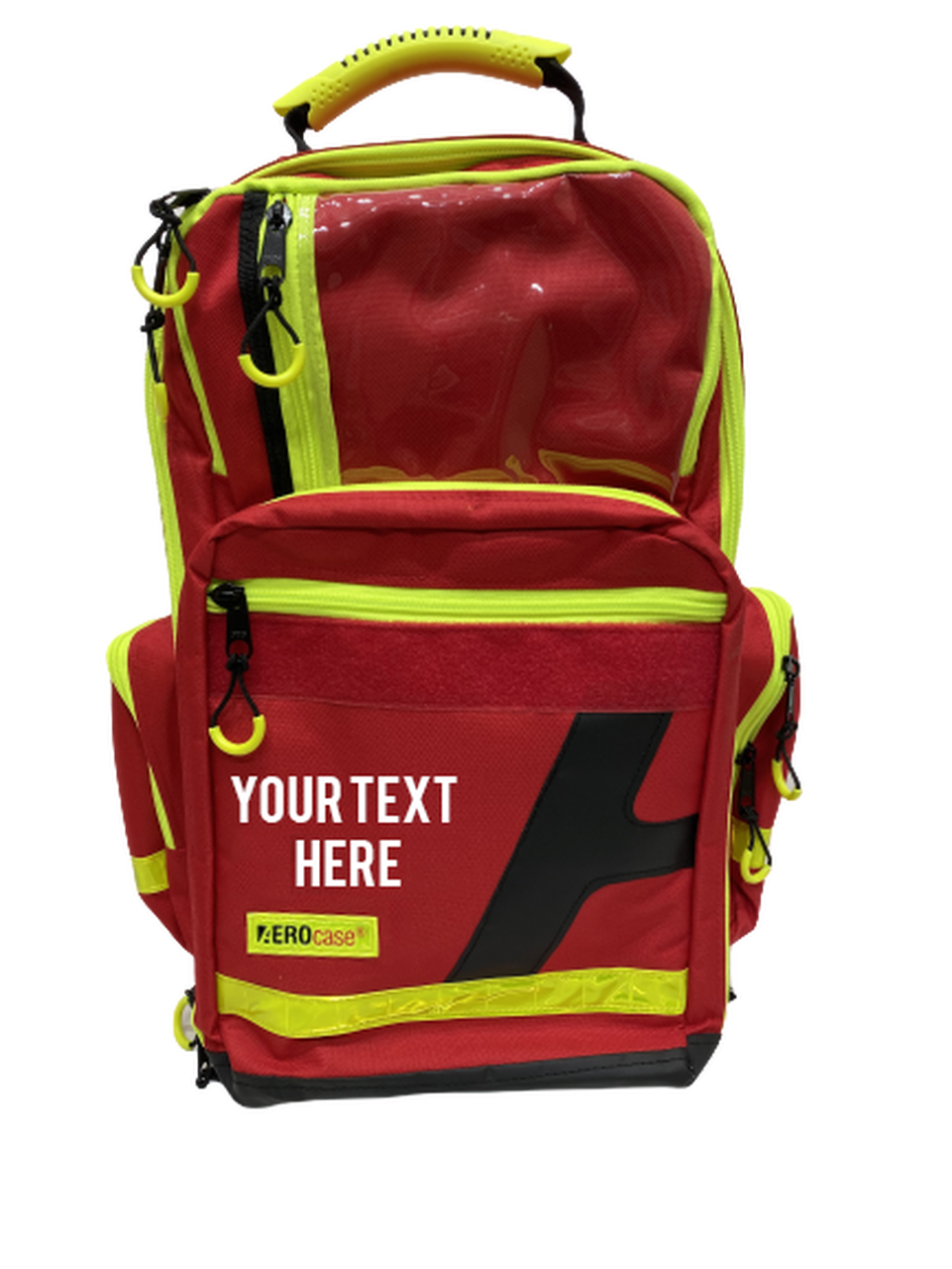 Emergency Medical First Aid Backpack Red - Empty