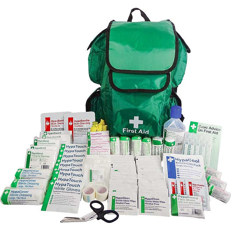 British Standard Compliant First Aider Rucksack