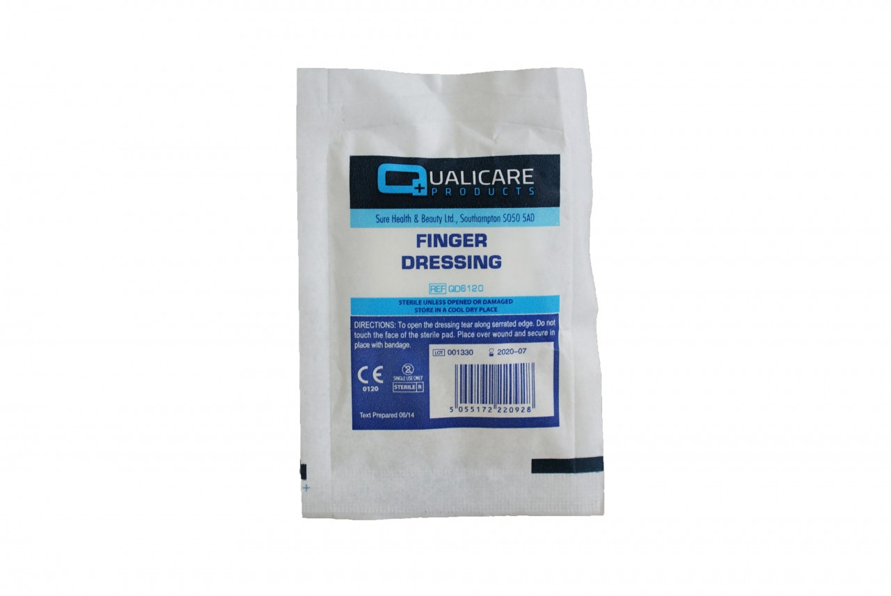Finger Dressing 3.5cm x 3.5cm - Sterile Wound Care