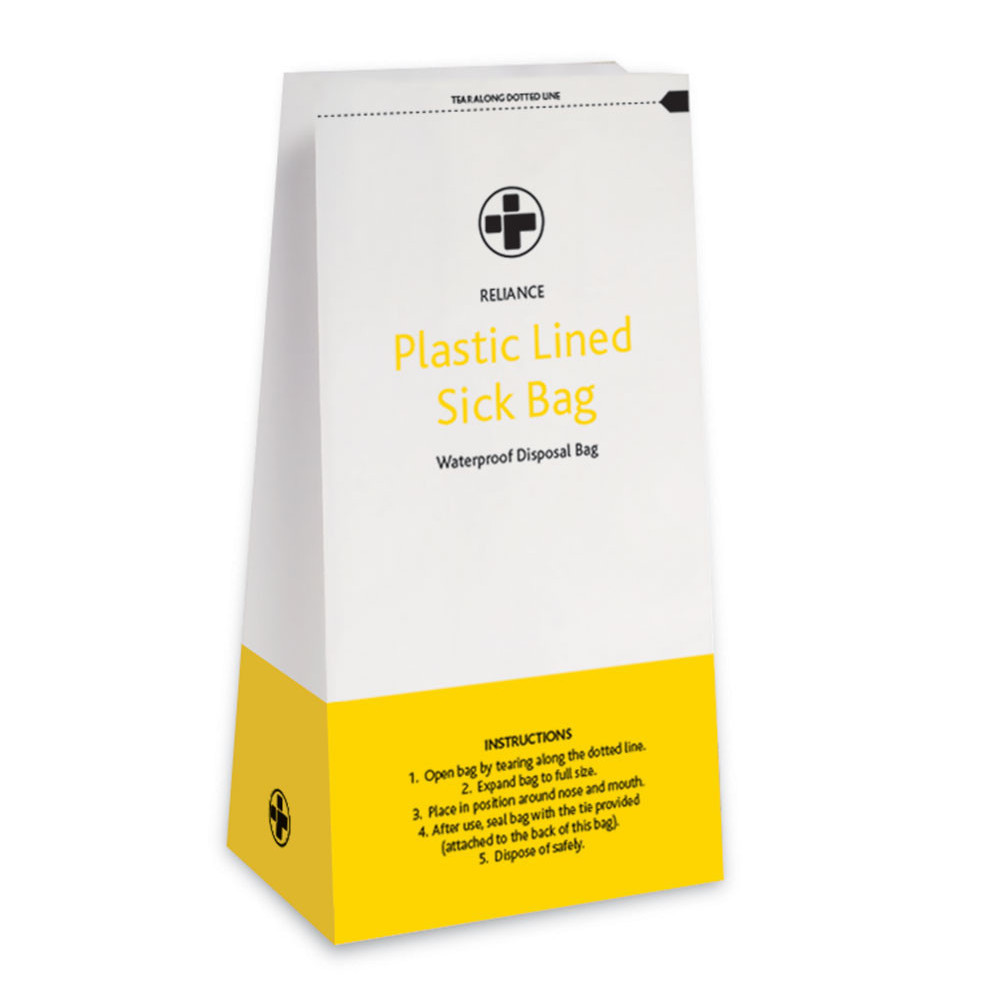 Vomit Sick Bags - Disposable and Hygienic Solution