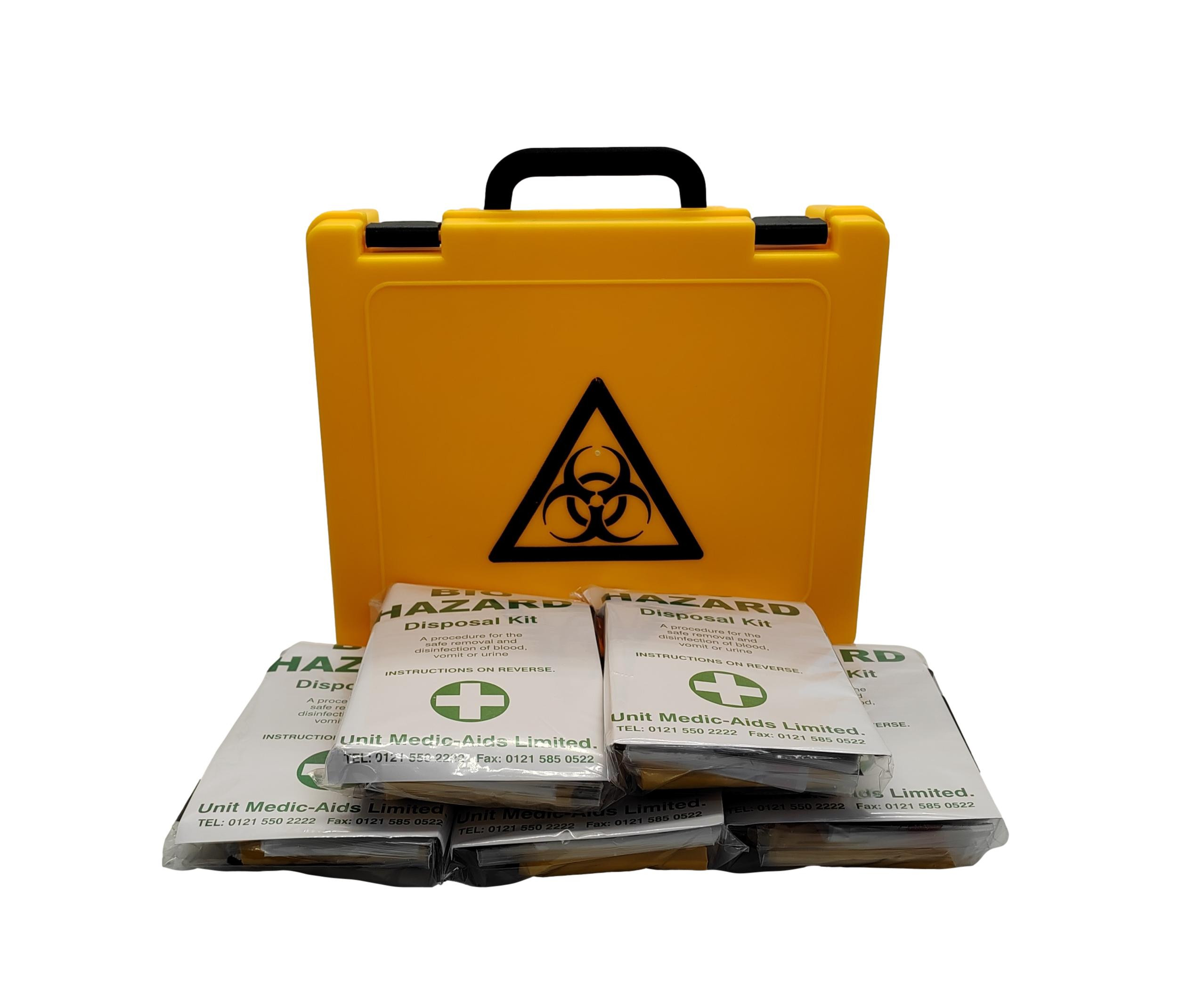 2 Application Body Fluid Clean-Up Kit - Safe Spill Management