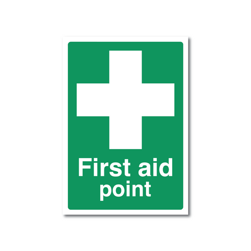 First Aid Point Sign 210 x 148mm - Jax First Aid