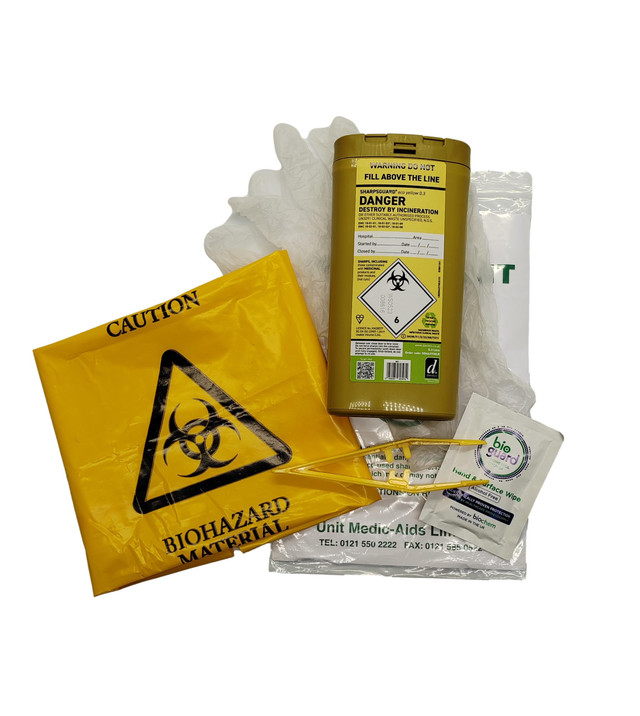 Sharps Disposal Kit - Safe Needle Disposal Solution