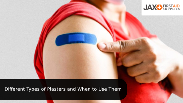 Different Types of Plasters and When to Use Them - Jax First Aid