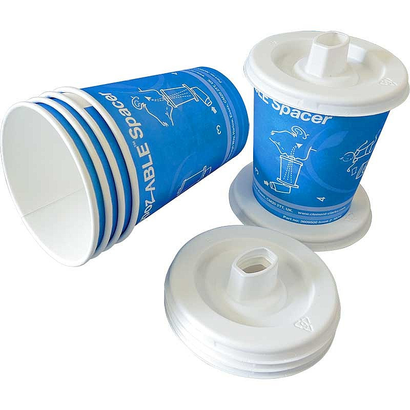 DispozABLE Inhaler Spacer - Pack of 10, Single Use
