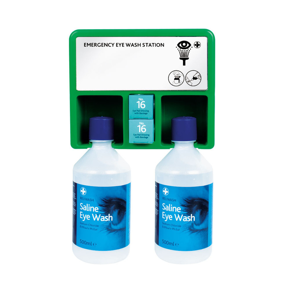 Eye Wash 500ml with Eye Cap - First Aid Essentials