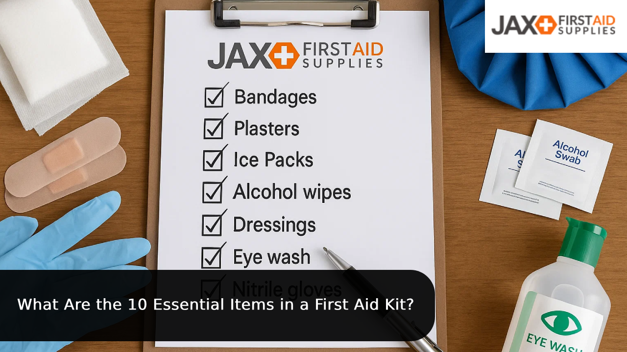 What Are the 10 Essential Items in a First Aid Kit? - Jax First Aid