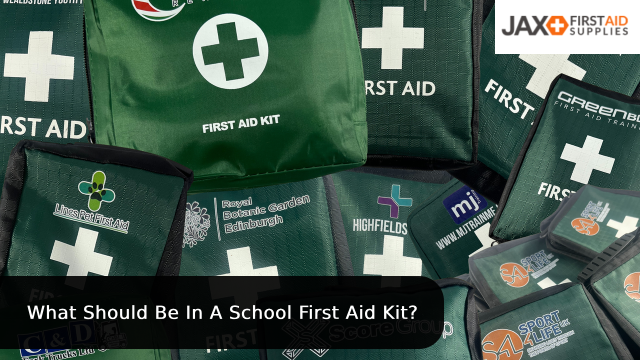 What Should Be In A School First Aid Kit? - Jax First Aid