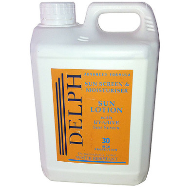 Delph Sun Lotion 2L with Pump SPF30 - Broad Protection