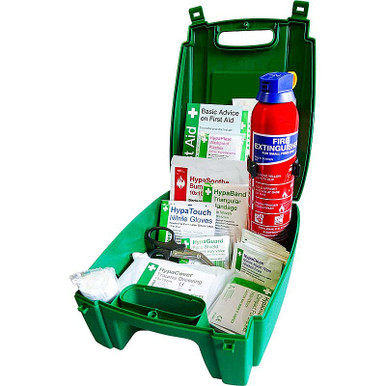 Truck and Van First Aid Kit with Fire Extinguisher