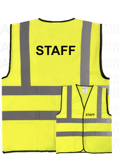 Staff Hi-Vis Vest - Pre-Printed - EN471 Class 2