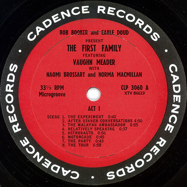 Bob Booker And Earle Doud Featuring Vaughn Meader With Earle Doud ...