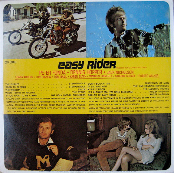 Various - Easy Rider (Music From The Soundtrack) - ABC/Dunhill Records ...