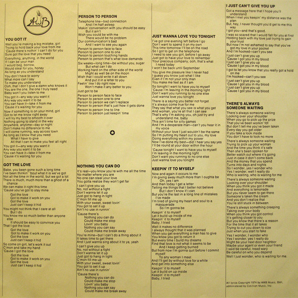 Average White Band - AWB - Atlantic - SD 7308 - LP, Album, MO 718931735 ...