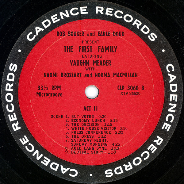 Bob Booker And Earle Doud Featuring Vaughn Meader With Earle Doud ...