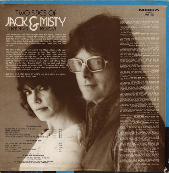 Jack Blanchard & Misty Morgan - Two Sides Of Jack And Misty - Mega ...