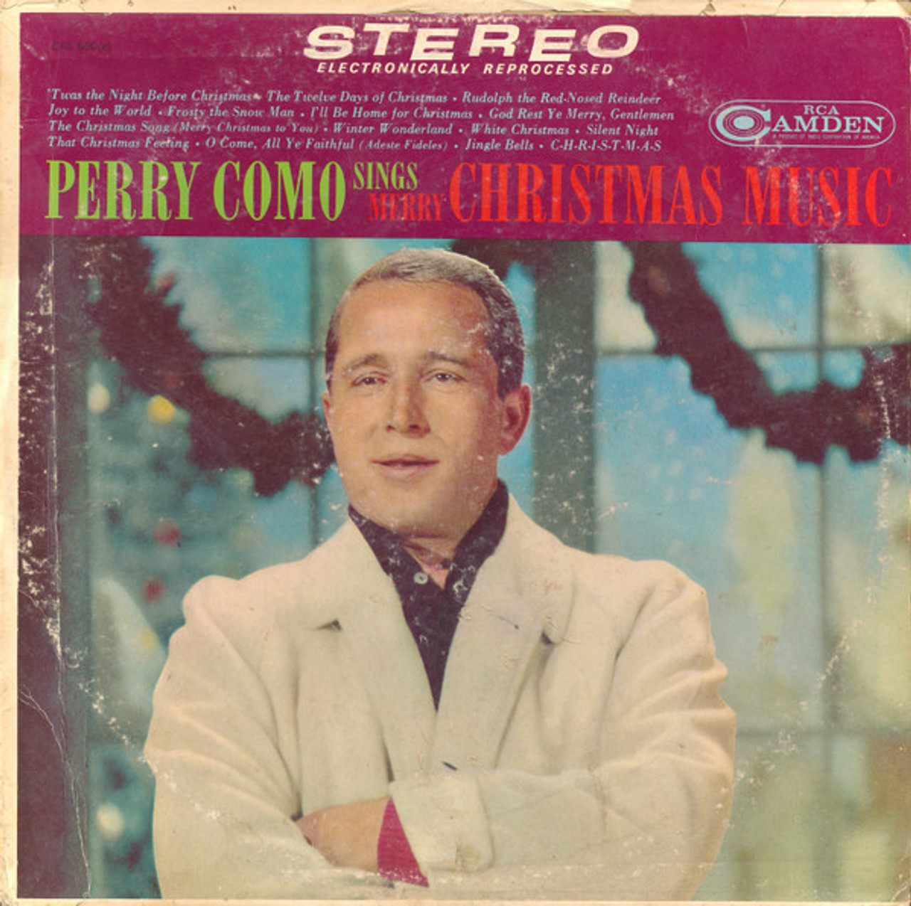 Perry Como Perry Como Sings Merry Christmas Music RCA Camden CAS 660 e LP Album RE 2185894103 BullTrax Records