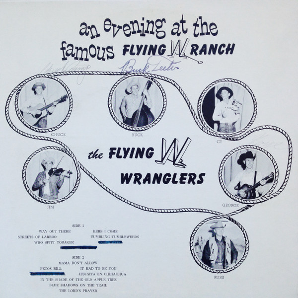 The Flying W Wranglers - An Evening At The Famous Flying W Ranch, Vol ...