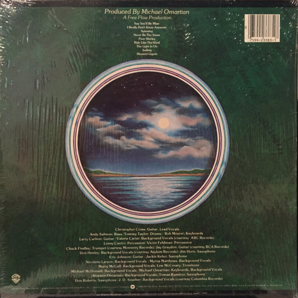 Christopher Cross - Christopher Cross (LP, Album) - BullTrax Records