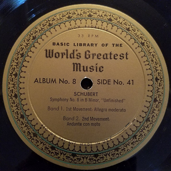 Grieg*, Schubert* - Basic Library Of The World's Greatest Music - Album ...