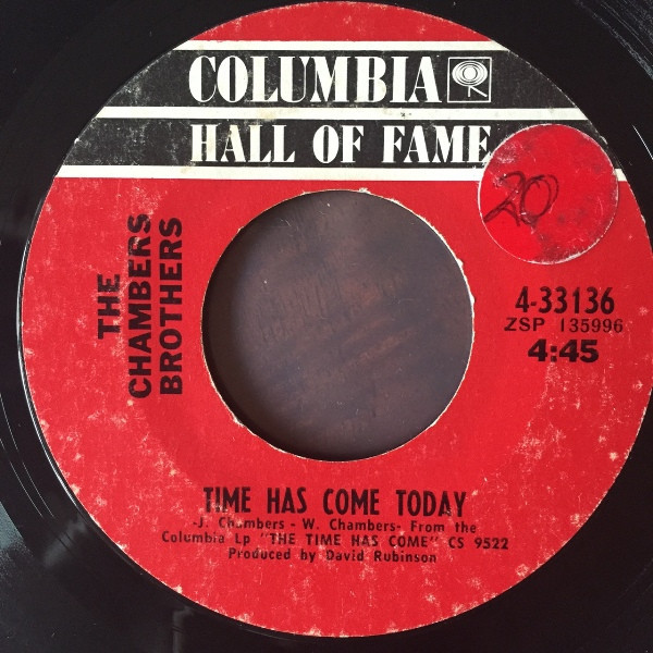 The Chambers Brothers - Time Has Come Today (7", RE) - BullTrax Records