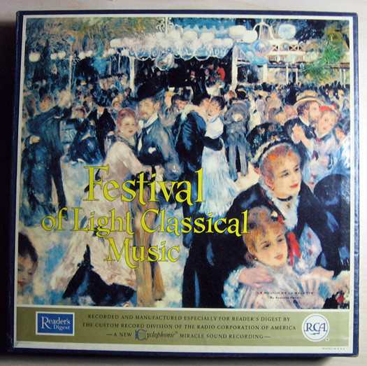 Various - Festival Of Light Classical Music (12xLP, Comp, Mono + Box ...