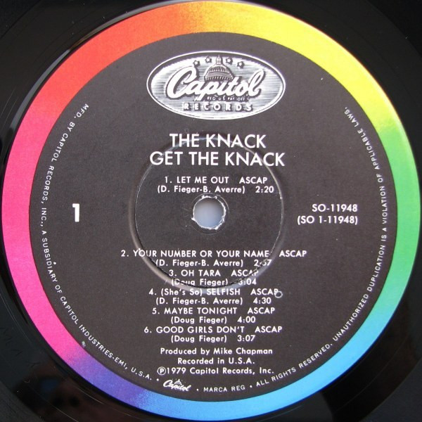 The Knack (3) - Get The Knack (LP, Album, Jac) - BullTrax Records